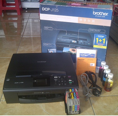 Printer Bekas BROTHER DCP-J125 Print Scan Copy | Laptop Bekas Malang ...