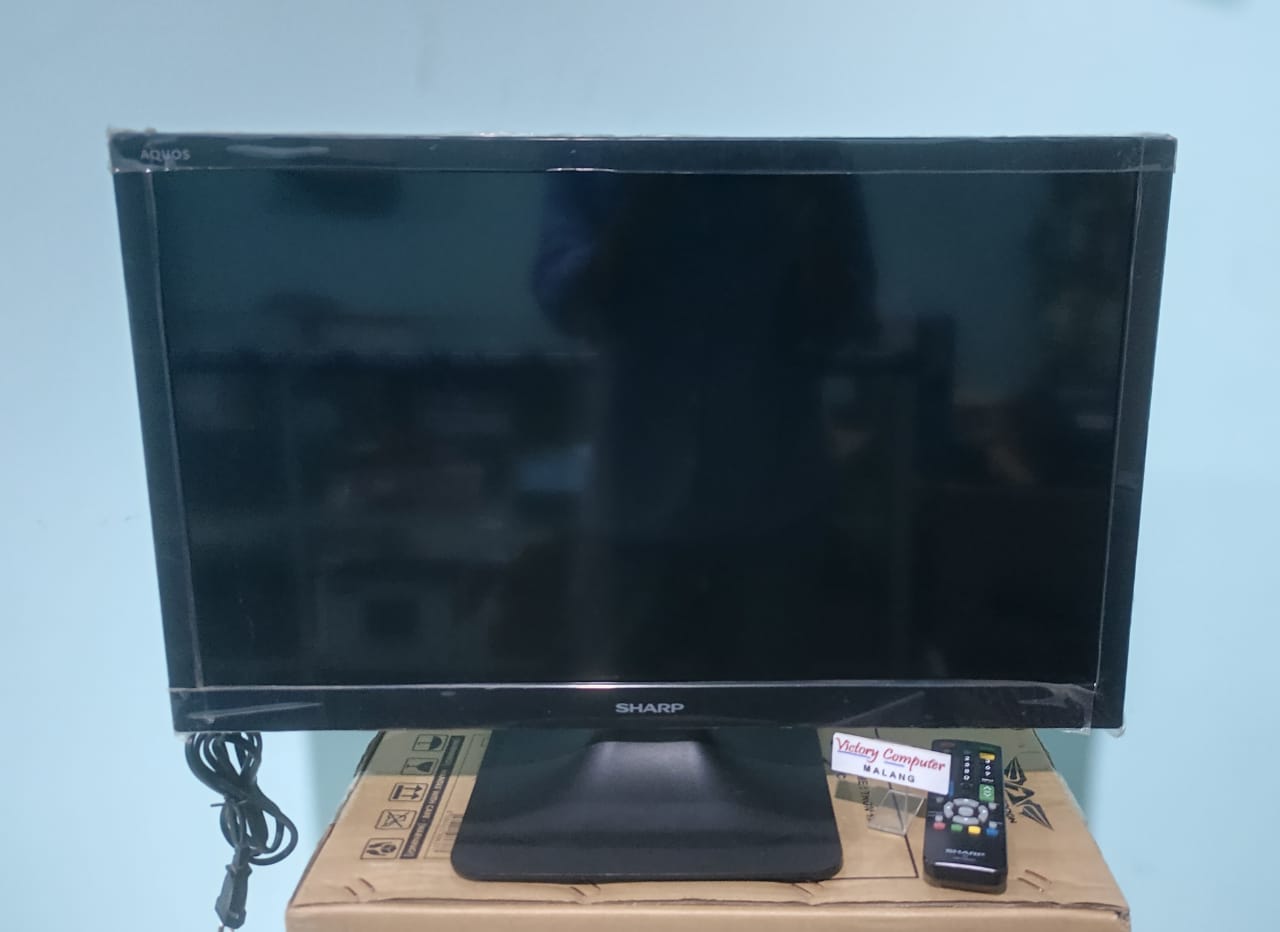 Jual LED TV SHARP 24″ inch bisa jadi monitor Komputer/CCTV | Laptop ...